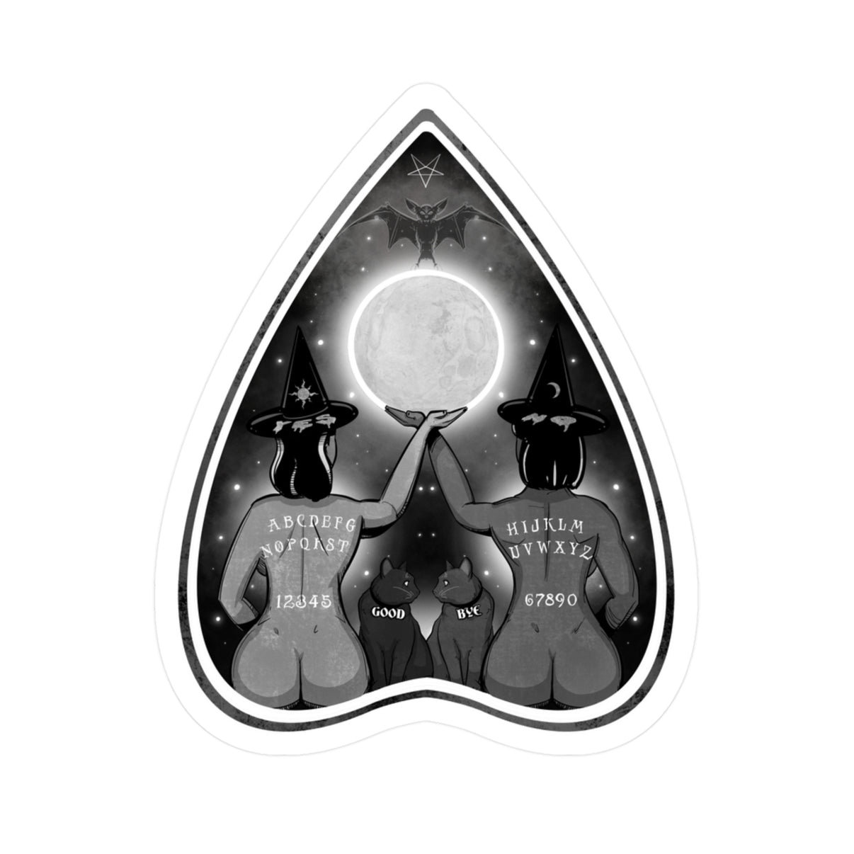 Spirit Twins Kiss-Cut Vinyl Decal – Ludwig Van Bacon