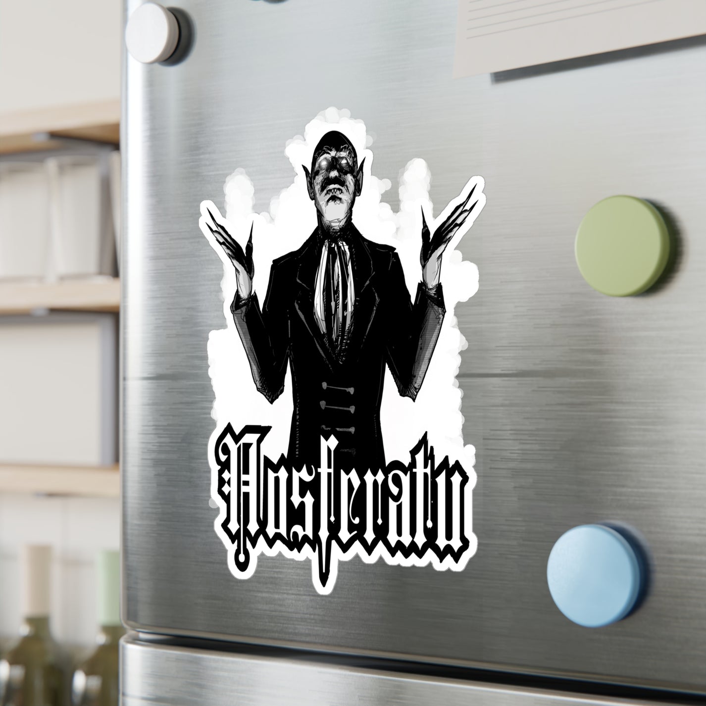 Nosferatu Kiss-Cut Vinyl Decal – Ludwig Van Bacon