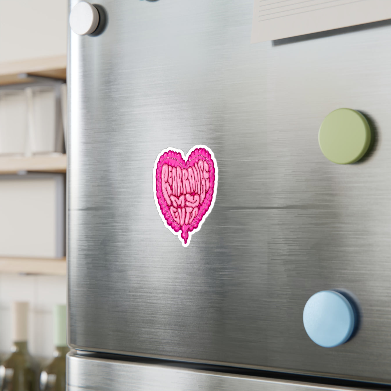 Rearrange My Guts Kiss-Cut Vinyl Decal – Ludwig Van Bacon