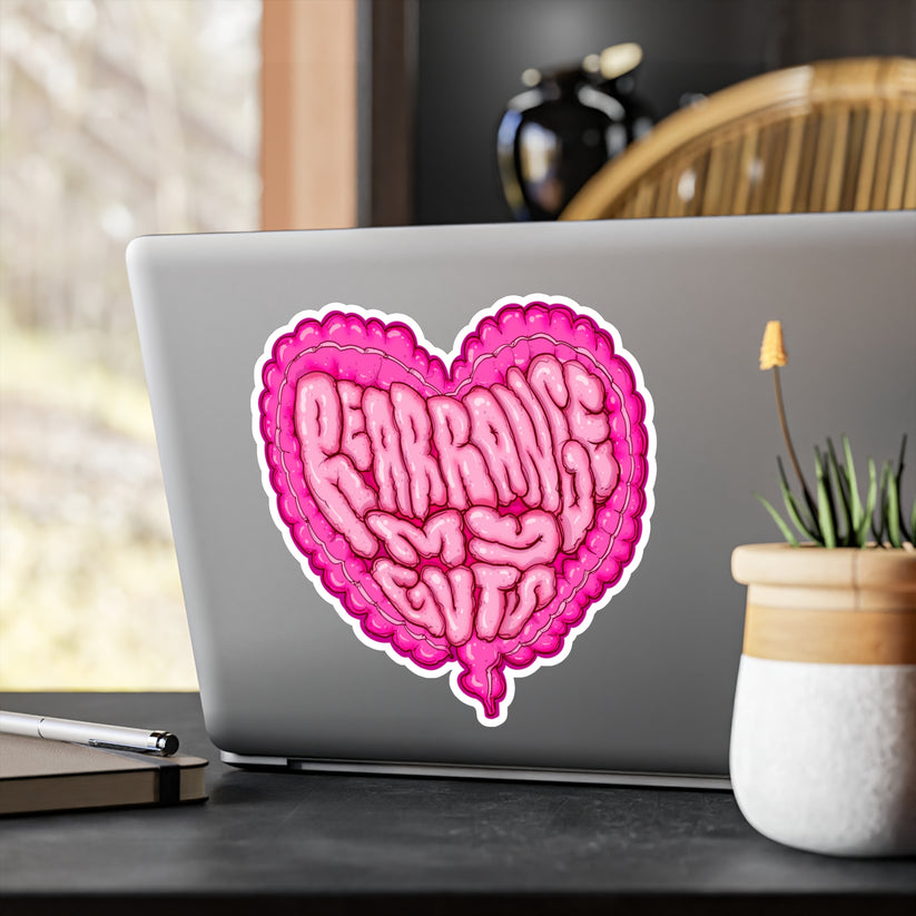 Rearrange My Guts Kiss-Cut Vinyl Decal – Ludwig Van Bacon
